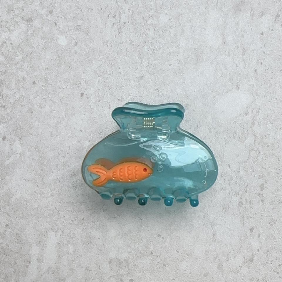 Summer New Fashion Mini Cute Little Goldfish Sweet Cute Cartoon Acetate ...