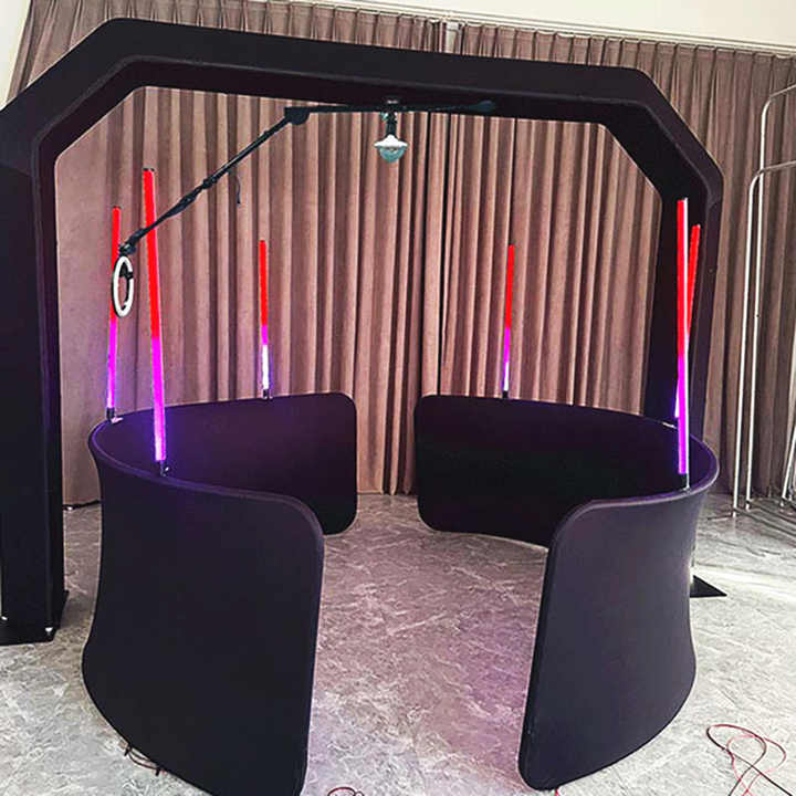 Intelligent Operation Video Booth Overhead Portable Led Photo Booth ...
