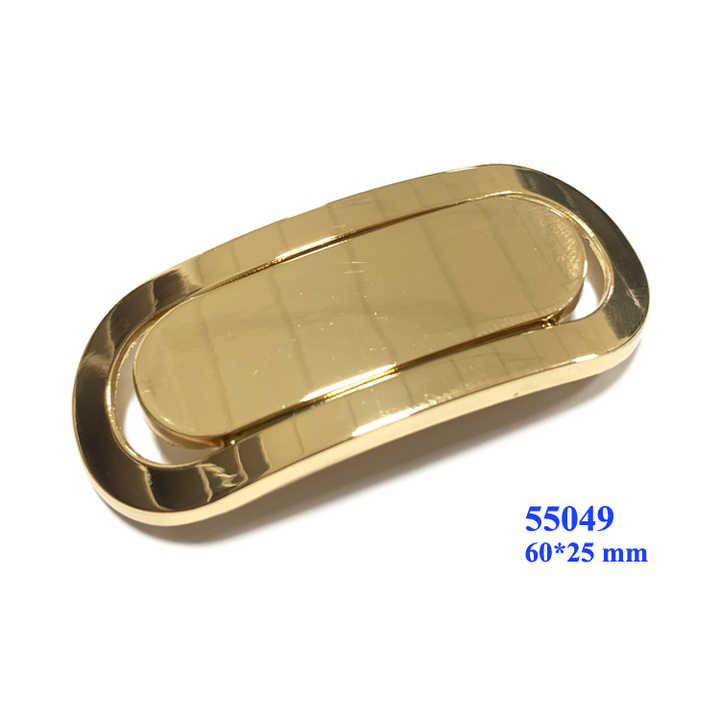 Wholesale Shoe Buckles - Elegant Light Gold Metal Accessories