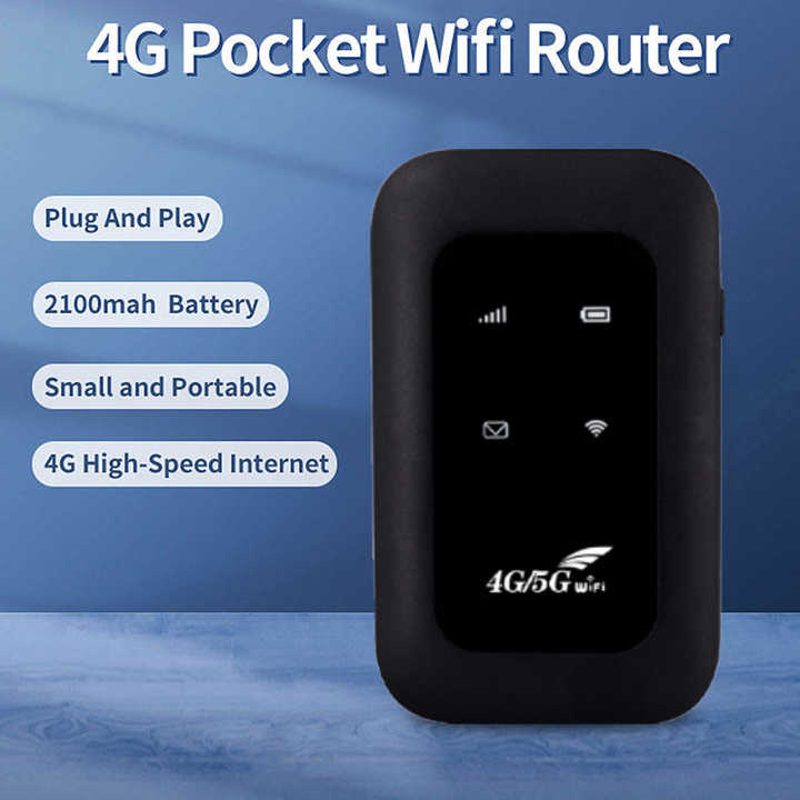DNXT 4G LTE Wifi Router - High Speed Portable Hotspot