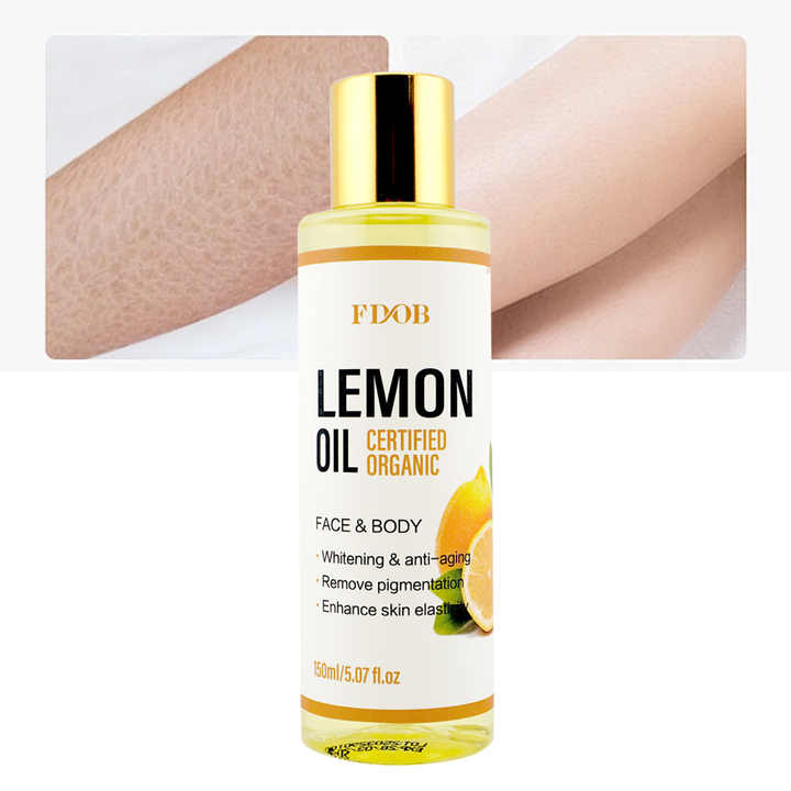 Private Label Lemon Body Massage Oil Pure Plants Lemon Massage Body ...