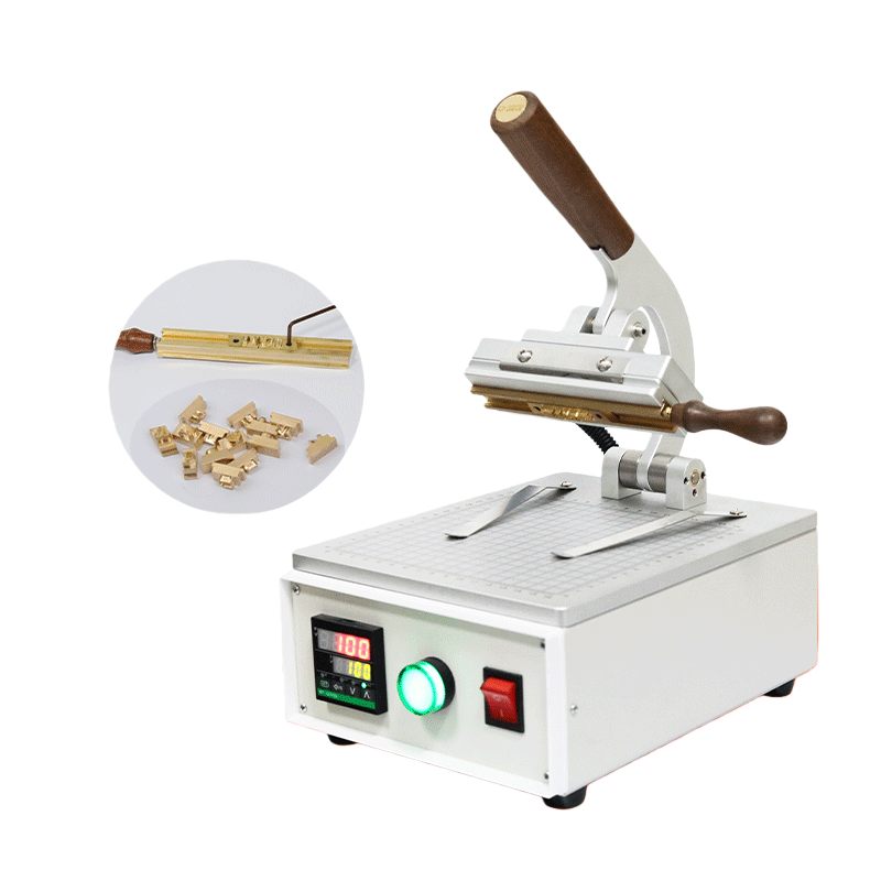 Manual Hot Foil Stamping Machine Leather Logo Embossed Heat Pressing ...