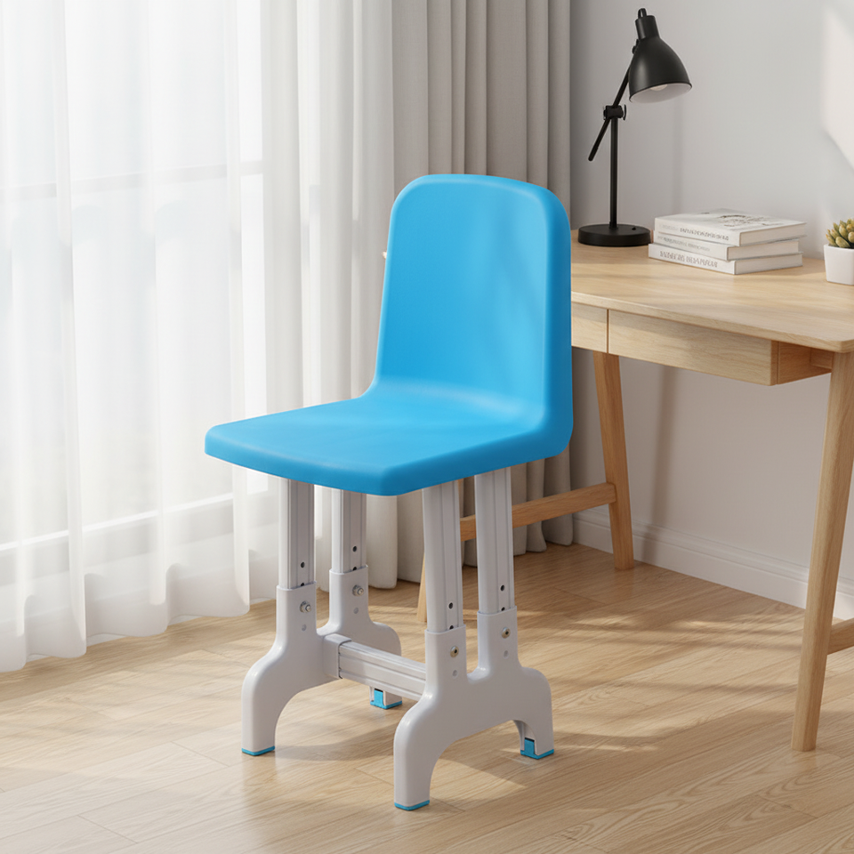 Modern Durable Plastic Primary School Furniture Set Book Net Chair ...