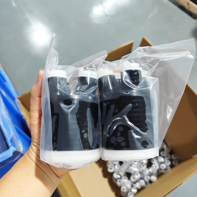 2026 New Silicone Rubber Cable Breakout Boot 3-Cores Cold Shrink Tube ...