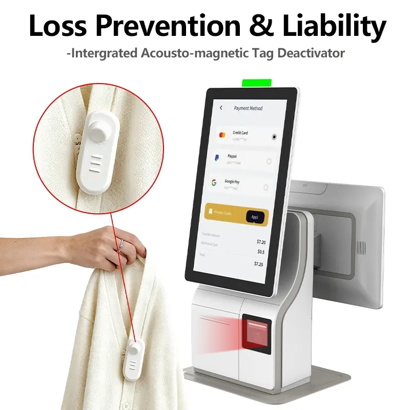 Suntek Built-in Acousto-Magnetic Tag Deactivator Smart Cash Register ...