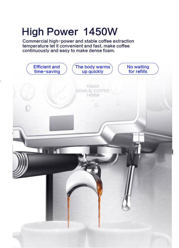 Single group espresso machine commercial semi-automatic espresso ...