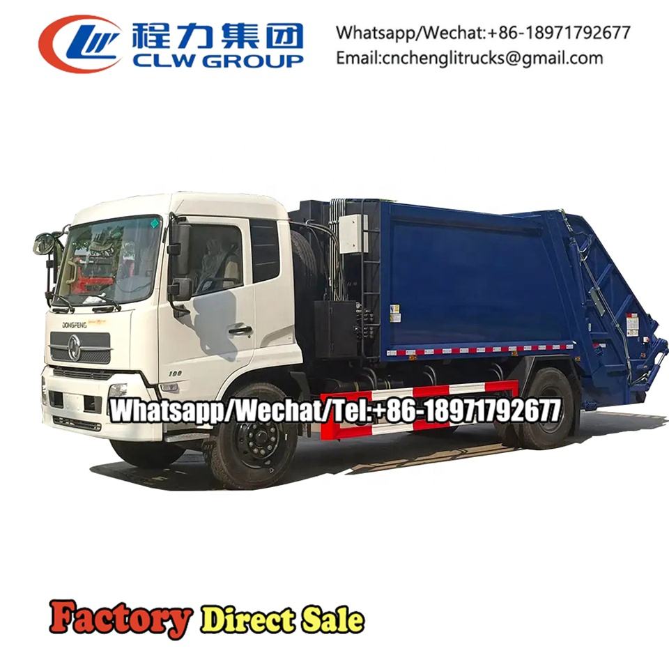 Efficient Waste Disposal with Electric Garbage Compactor Truck