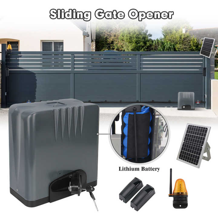 1000KG Gate Motor Solar Power Slide Gate Opener Motor Price for ...