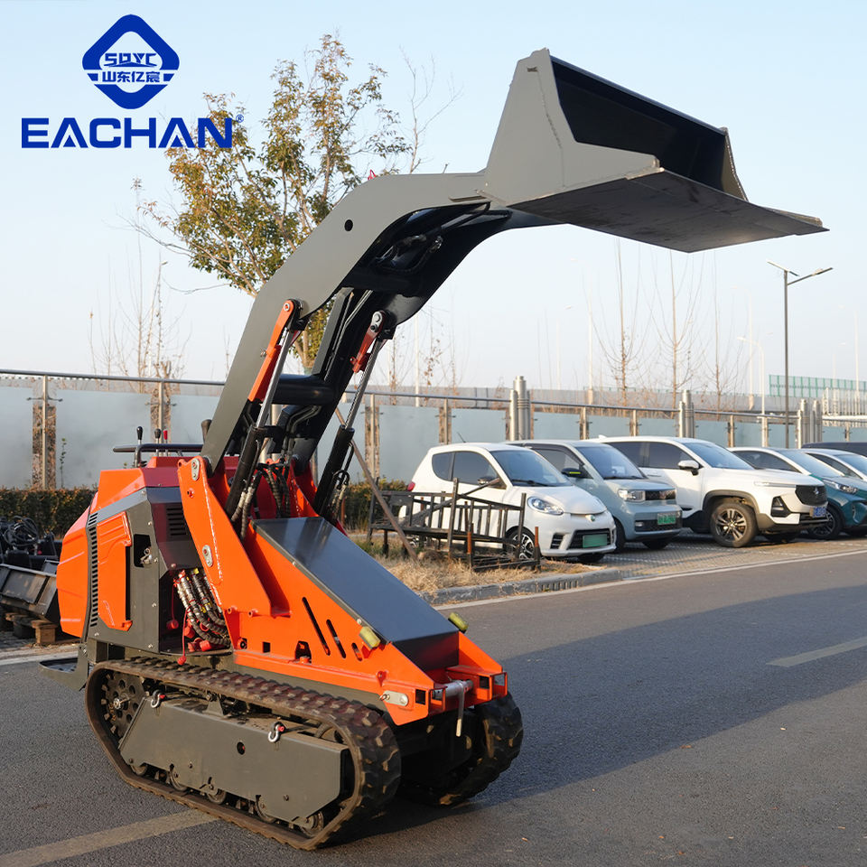 Great Value Rough Terrain Skid Steer Loader Rubber Crawler Diesel Skid ...