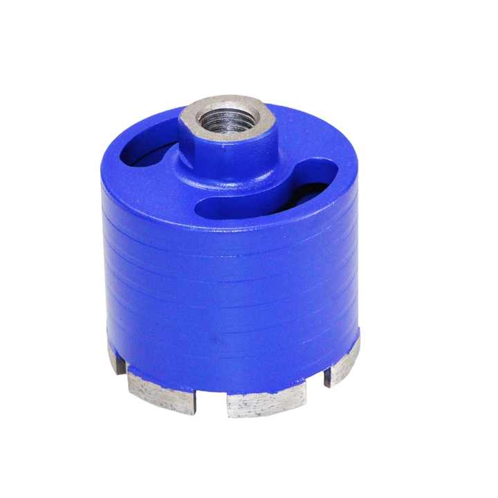 Custom Color Dry Core Diamond Drill Bit with Cover Slot 72mm M16 Thread ...