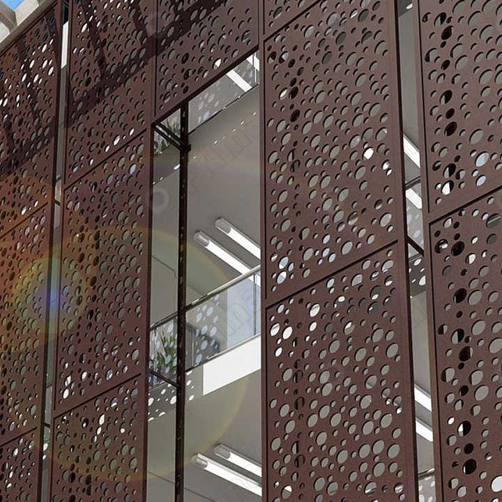 Decorating Design Shading Aluminum Profile for Curtain Wall