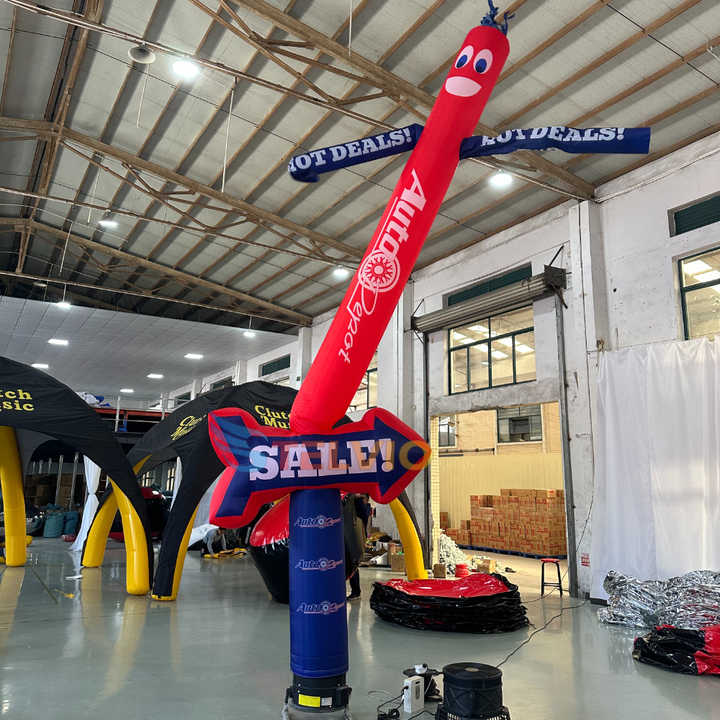 Custom Printed Inflatable Guidelines Air Dancer Tube Man for Outdoor ...