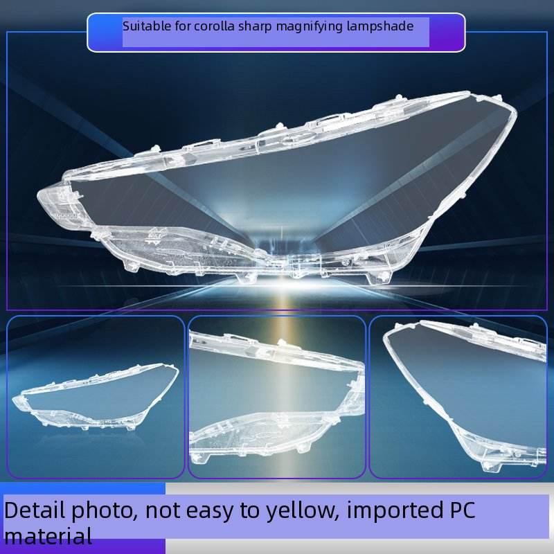 Headlight Lens Cover for Toyota Corolla 2019 2020 2021 Low Config LED ...
