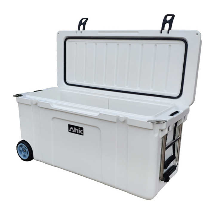 120L Large Fishing Cooler Box with Wheels - Insulated