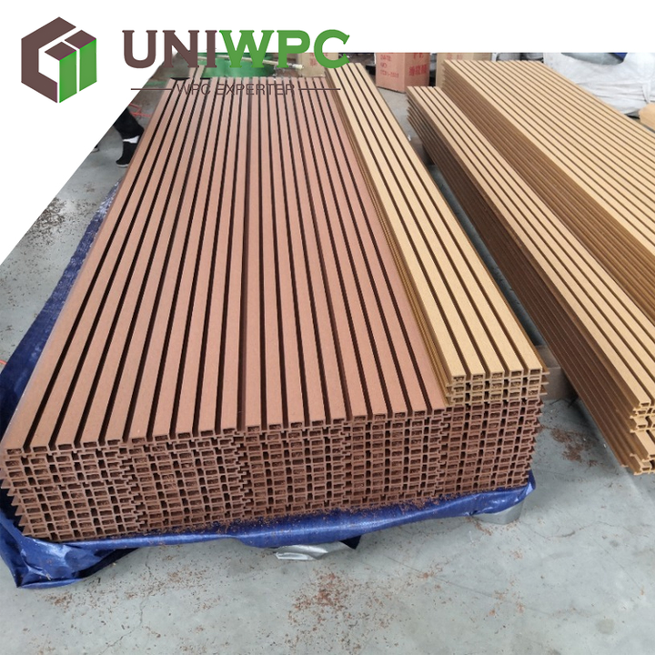 Slatted/fluted Wall Panel Exterior Siding Co-extrusion