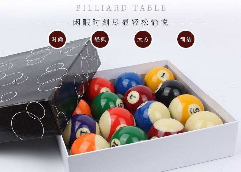 Classic 16pcs Billiard Table High Quality Billiards 57.2mm Sports ...