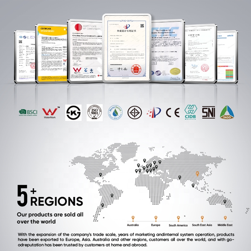 Australia High Standard Floor-mounted Toilet WC Bathroom Ceramic P-Trap ...