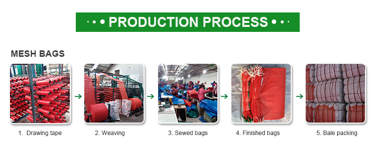 Mesh Bag for Fruits & Vegetables - Durable & Recyclable