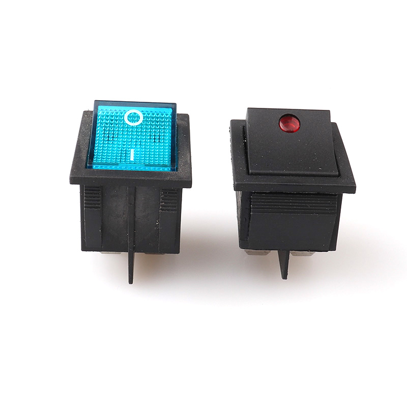 Reliable and Durable blue lighted rocker switch for Industrial Applications