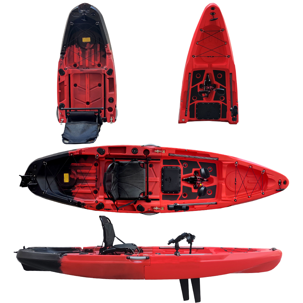 Plastic Boat 3 Piece - Modular Design for Fishing & Fun