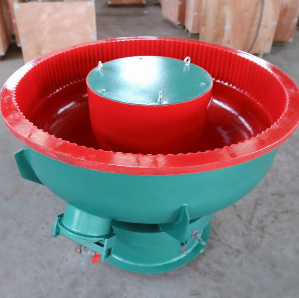 150L Industrial Ceramic Vibratory Finishing / Polishing Machine for ...