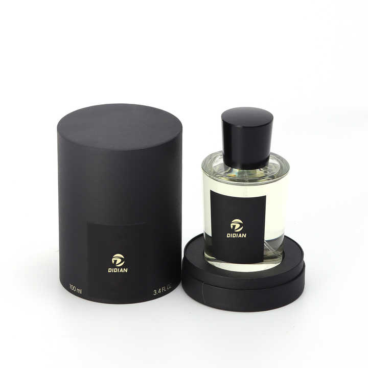 New Listing Luxury Round Black Clear Perfume Bottle 75ML Perfume Spray ...