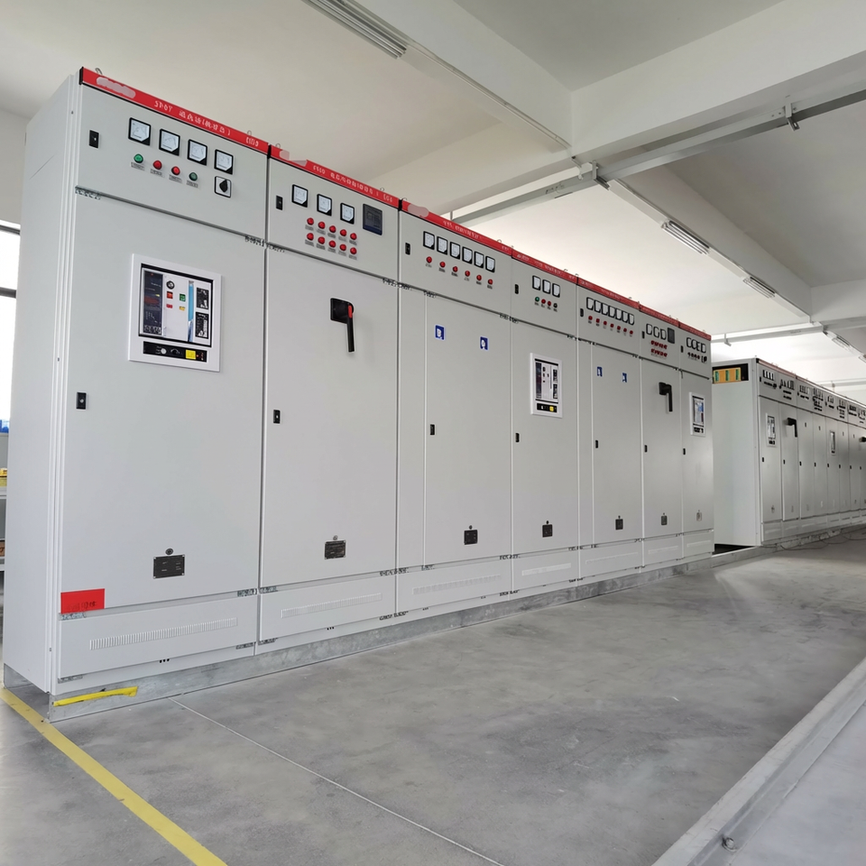 Electrical Panel GGD Low Voltage Fixed Cabinet IP54 Rated Metal ...