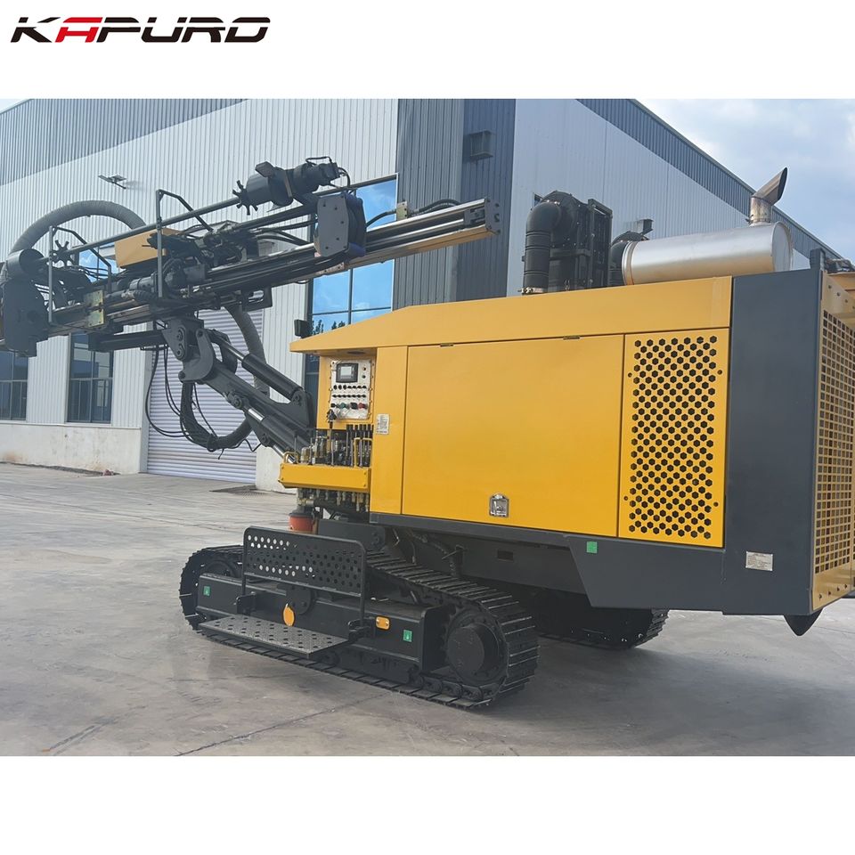 Kapuro 2025 Integrated DTH Portable Drill Rig 176KW Open Use Crawler ...