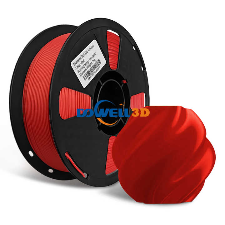 FDM 3d Printer Filament PLA Silk Red Color 1.75mm Silk Filament ...