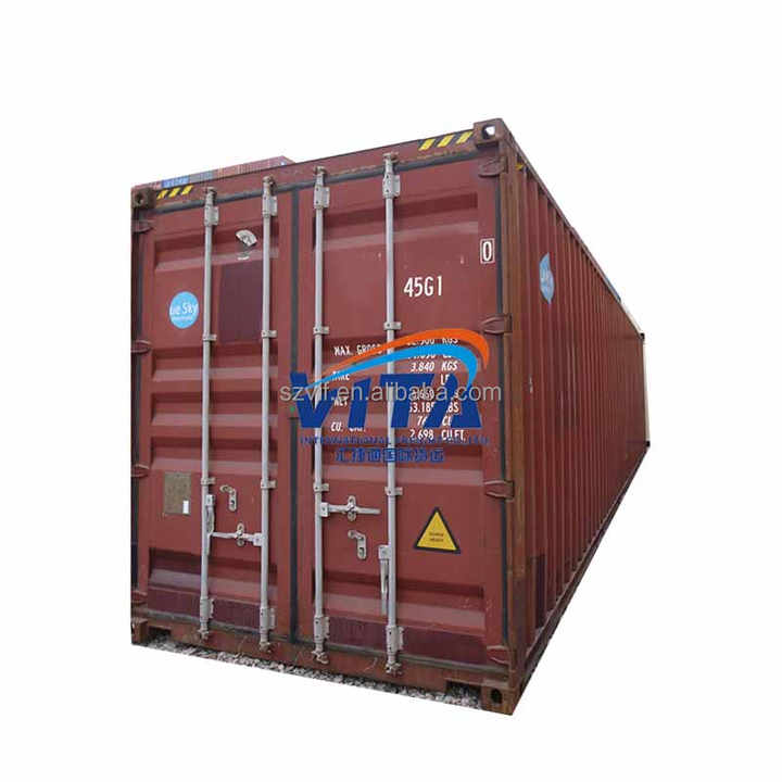 Used 40Ft Container Second Hand Transport Equipment Corten Steel ...
