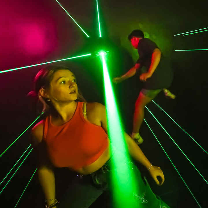 Indoor Active Gaming Party Rental Equipment - Laser Tag Maze