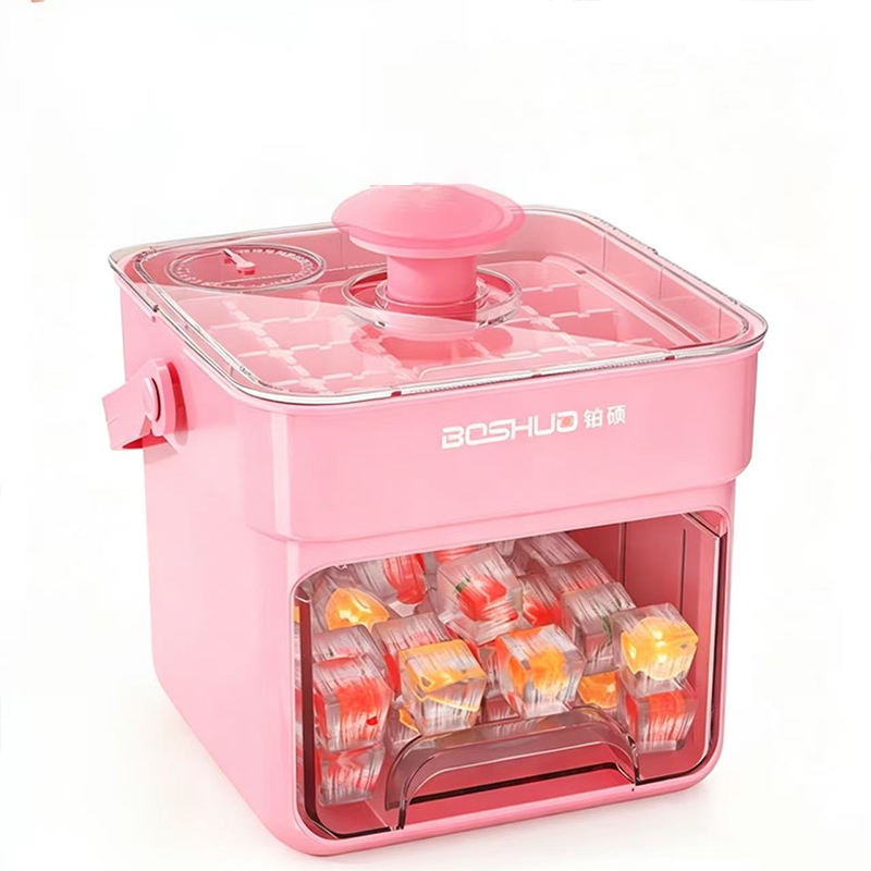 Food-Grade Press-Type Ice Cube Mold with Lid for Home Use Rectangular ...