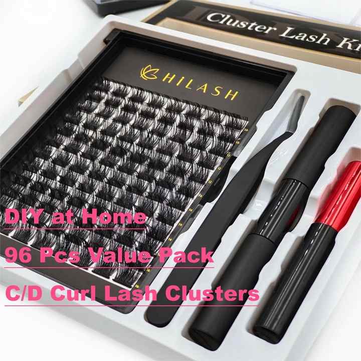 High Quality DIY Lashes - Natural Long Eyelash Extensions