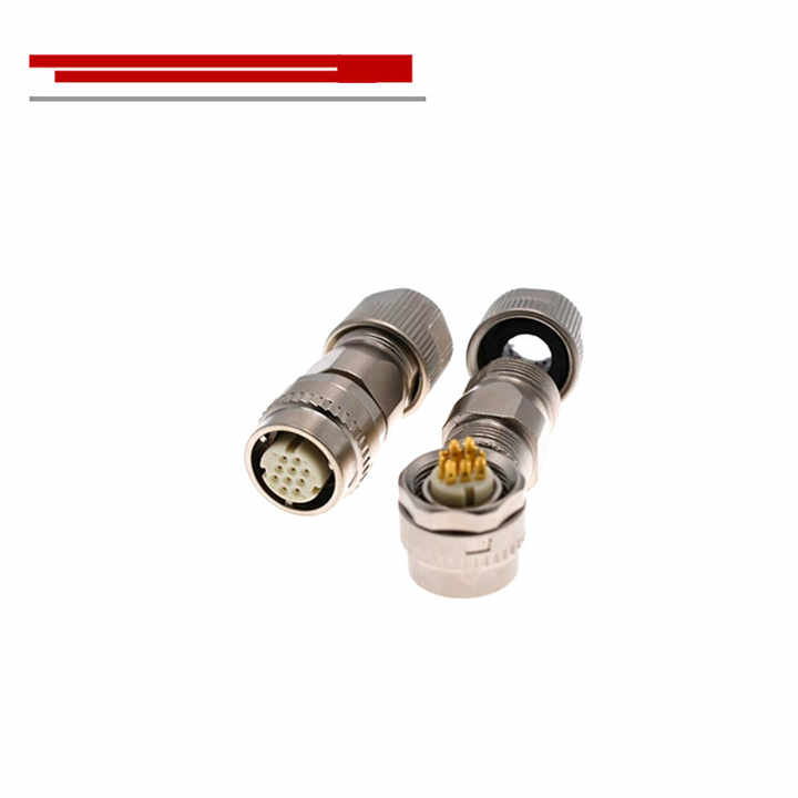 Original HOT Servo Motor Encoder Plug MR-J2CMP2 Lock Connector Gold ...