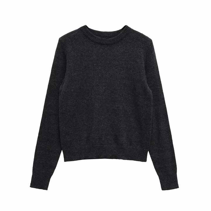 KAR&OT ZA 2025 Autumn New Casual Temperament Simple Round Neck Long ...