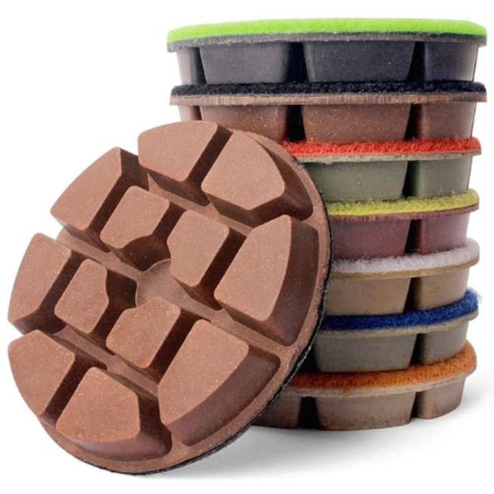 4 Inch Jintong Brand Coarse Abrasive Buffing Pads for Granite Floor ...