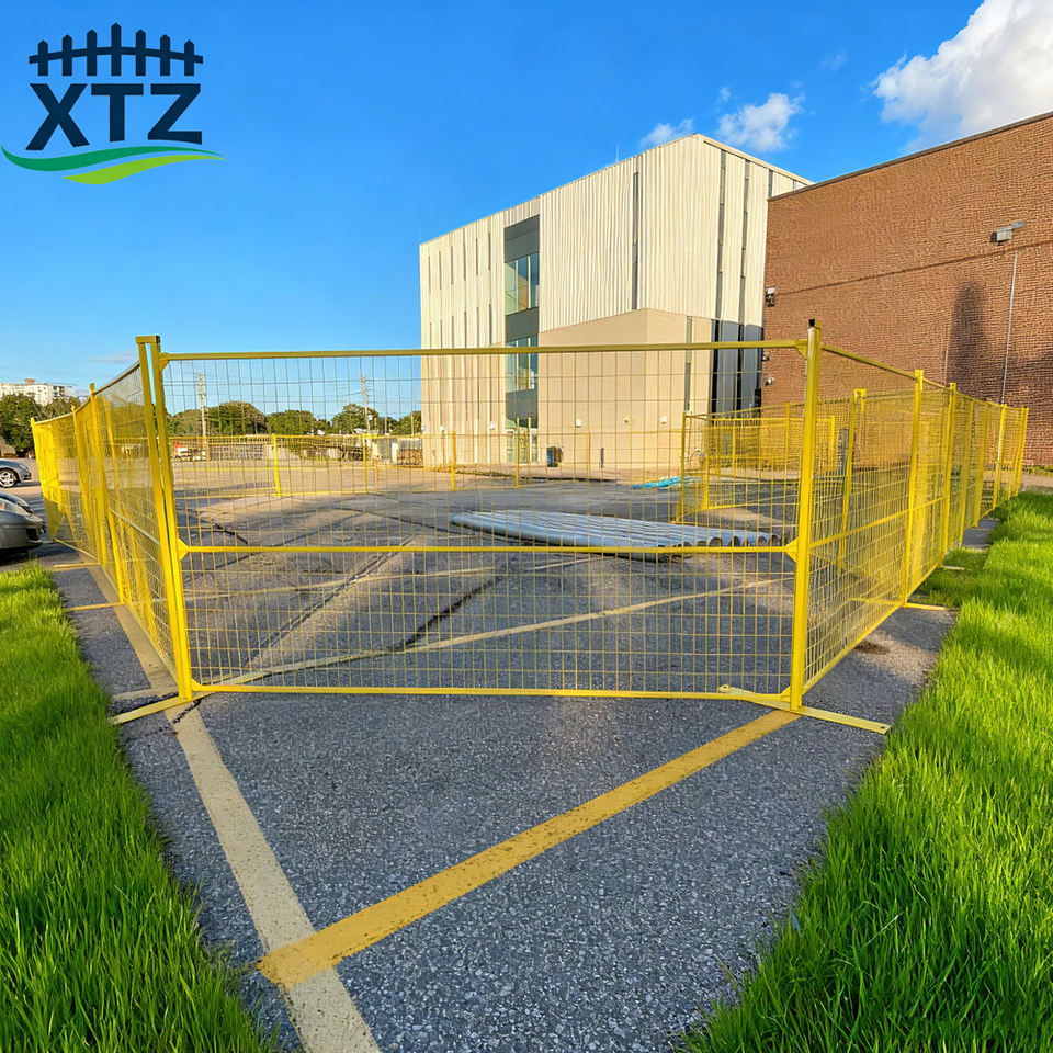 Canada Temporary Fencing Residential Perimeter Galvanized Temporary ...
