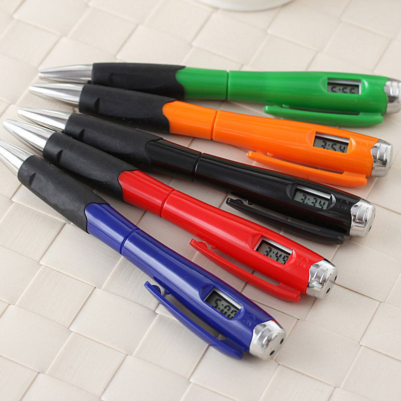 Promotional Digital Clock Ballpoint Pen - Customizable Branded Pens for ...