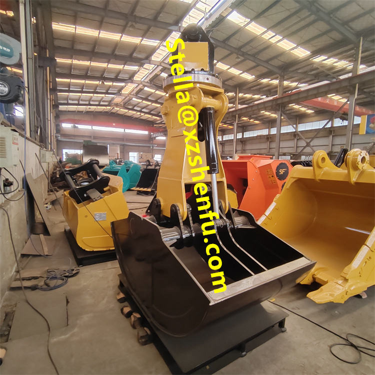 Excavator Clamshell Grab Bucket for Vertical Scooping| Alibaba.com