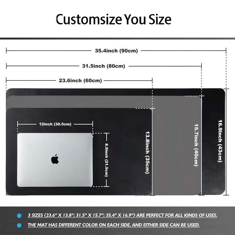 Full Color Sublimation PU Leather Scratch Proof Cartoon Waterproof Desk ...