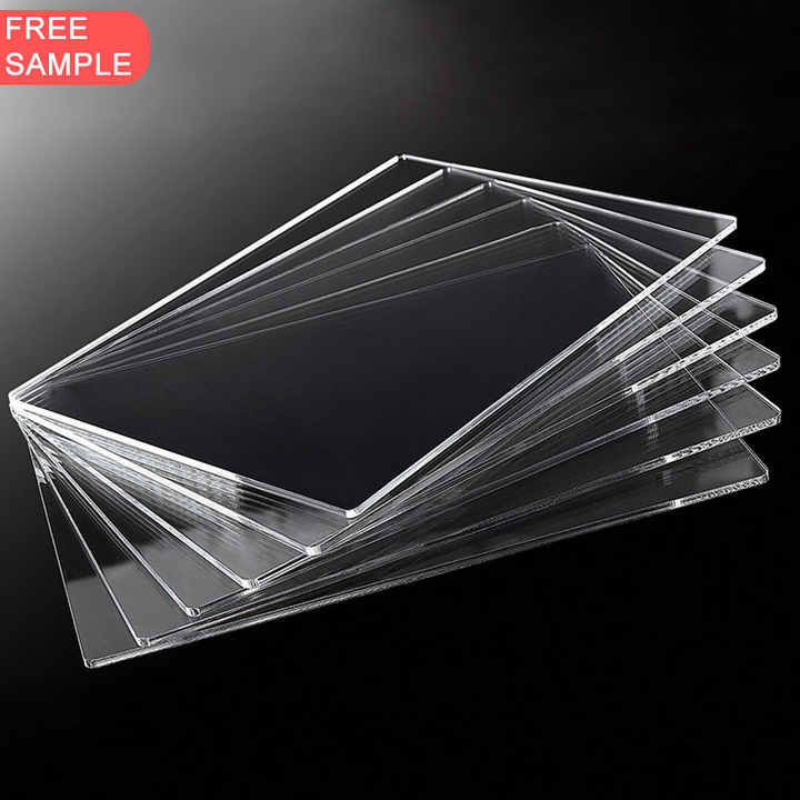 Custom Laser Cutting Extruded Clear Plastic Acrylic Sheets