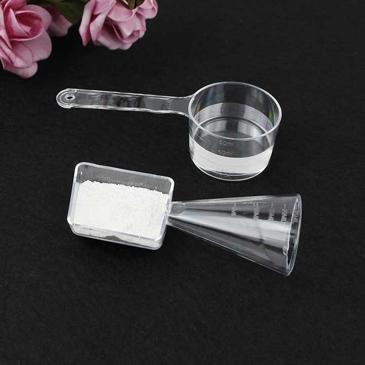 Double Head Use Plastic PET 30g 25ml Measuring Spoons