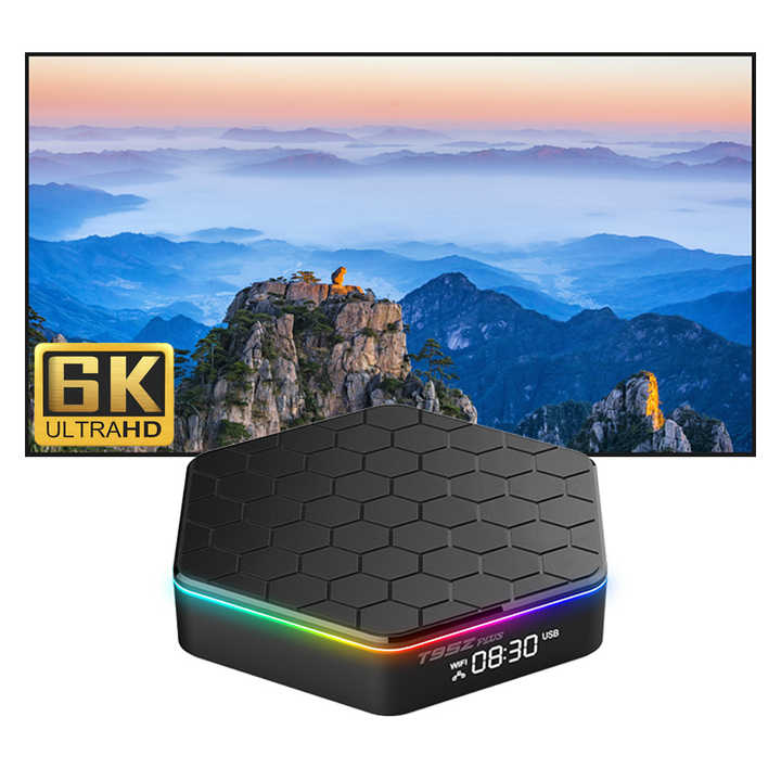 Flyin Android 12 6K Smart TV Box with Quad Core Processor & 8GB ROM