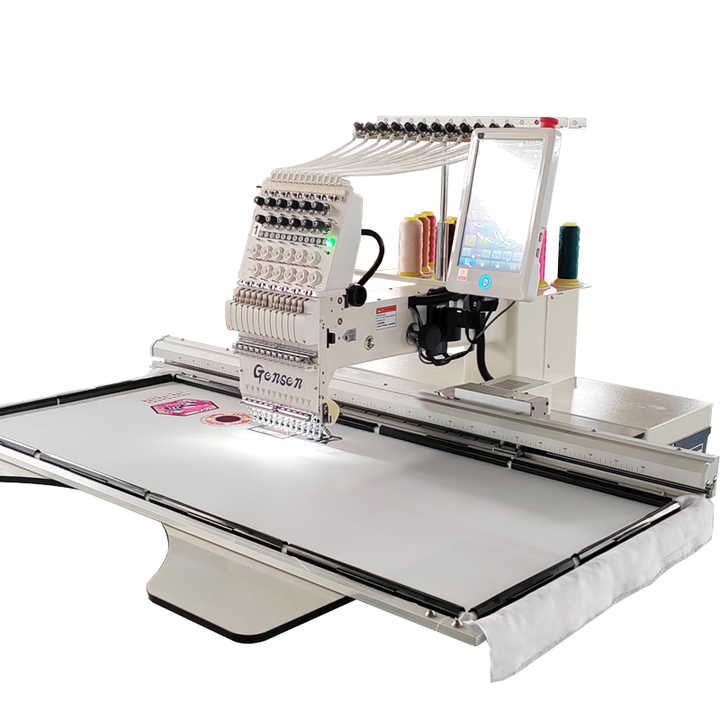 2024 top sell 1 head computerized embroidery machine 12 15 needles ...