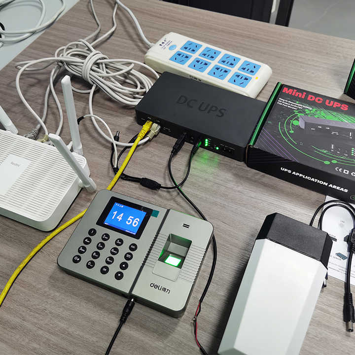 HKIVI Mini DC Ups Output 5V 9V 12V-48V 24V Power Supply Poe UPS 10400mah Mini Ups for Modem and ...