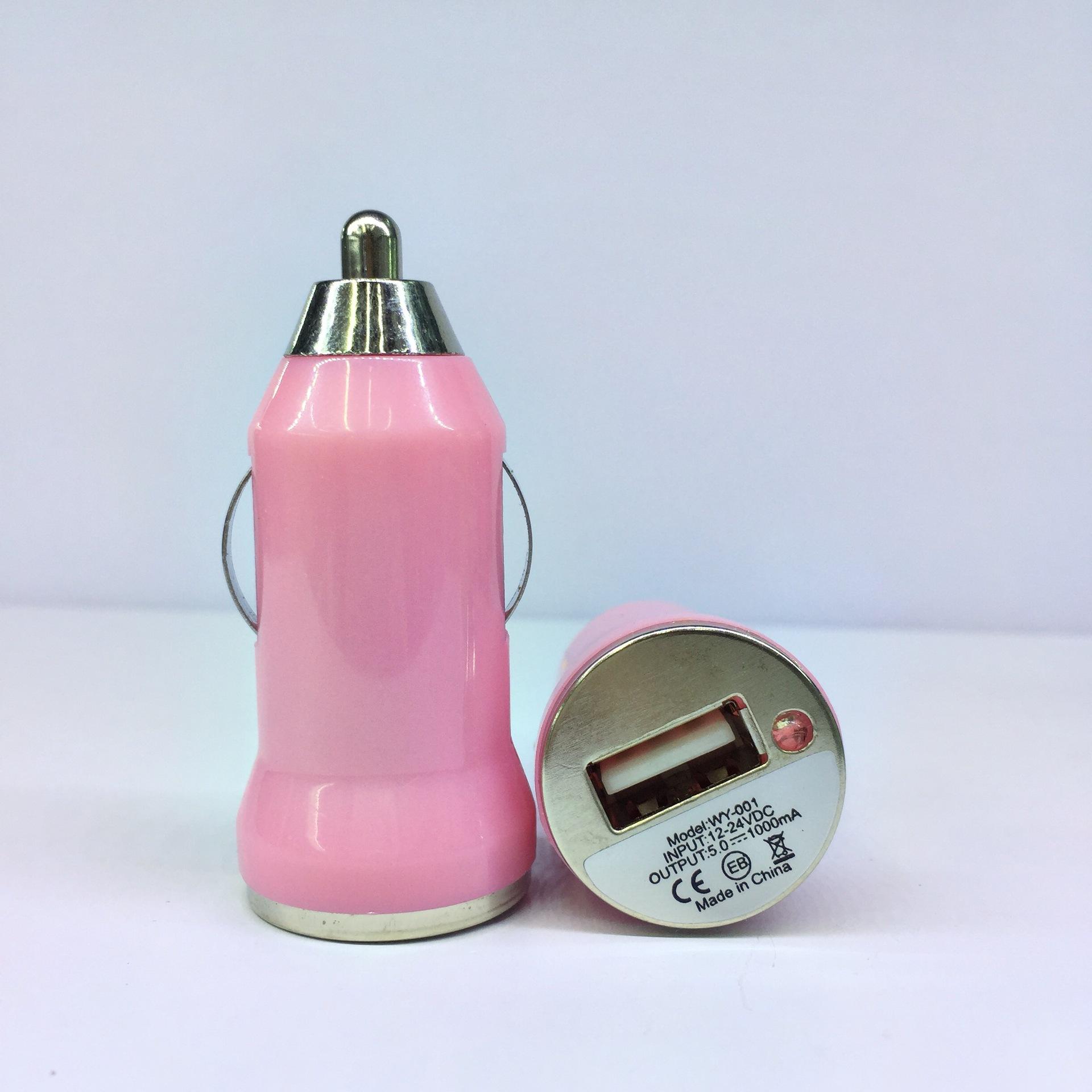 Factory Mini USB 5V/1A Macron Car Charger Colorful For Cell Phones Car ...