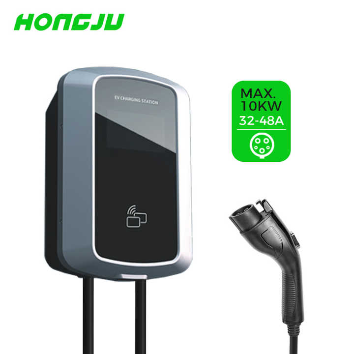 Smart WiFi EV Charger Wallbox 22KW Type 2 APP Control RFID Card for ...