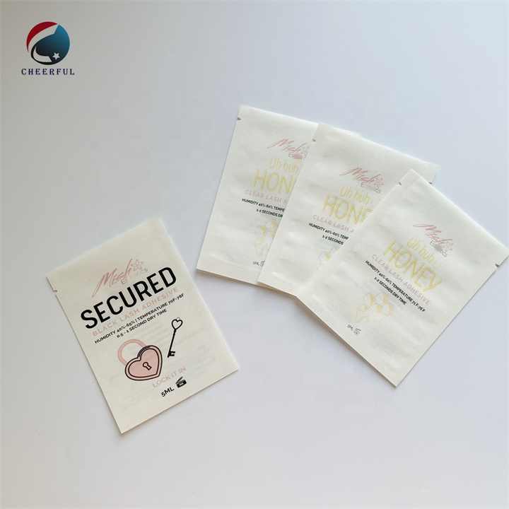 Custom Biodegradable Small White Kraft Paper Bags for Cosmetic Lip ...