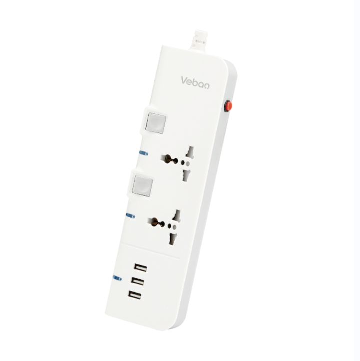 Extension Socket Universal Type with 3USB Multi Plug OEM Power Strip ...