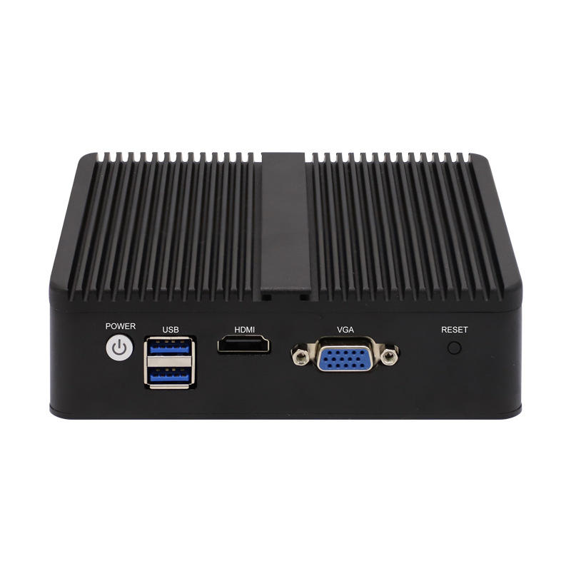 Firewall fanless computer mini pc Celeron J1900 J4125 4 lan 12v ...